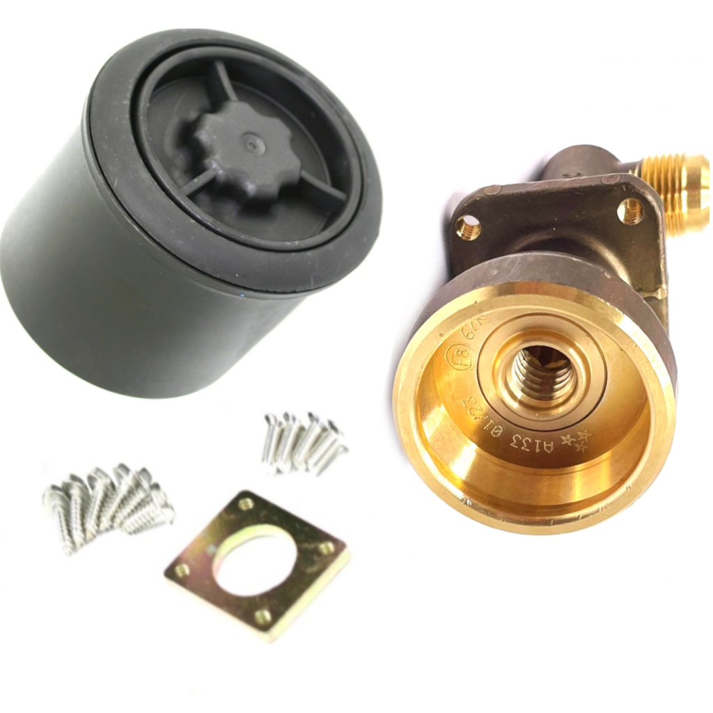 Filling Point Housing with Filling Point DISH 90° – DN AUTOGAS PARTS LTD