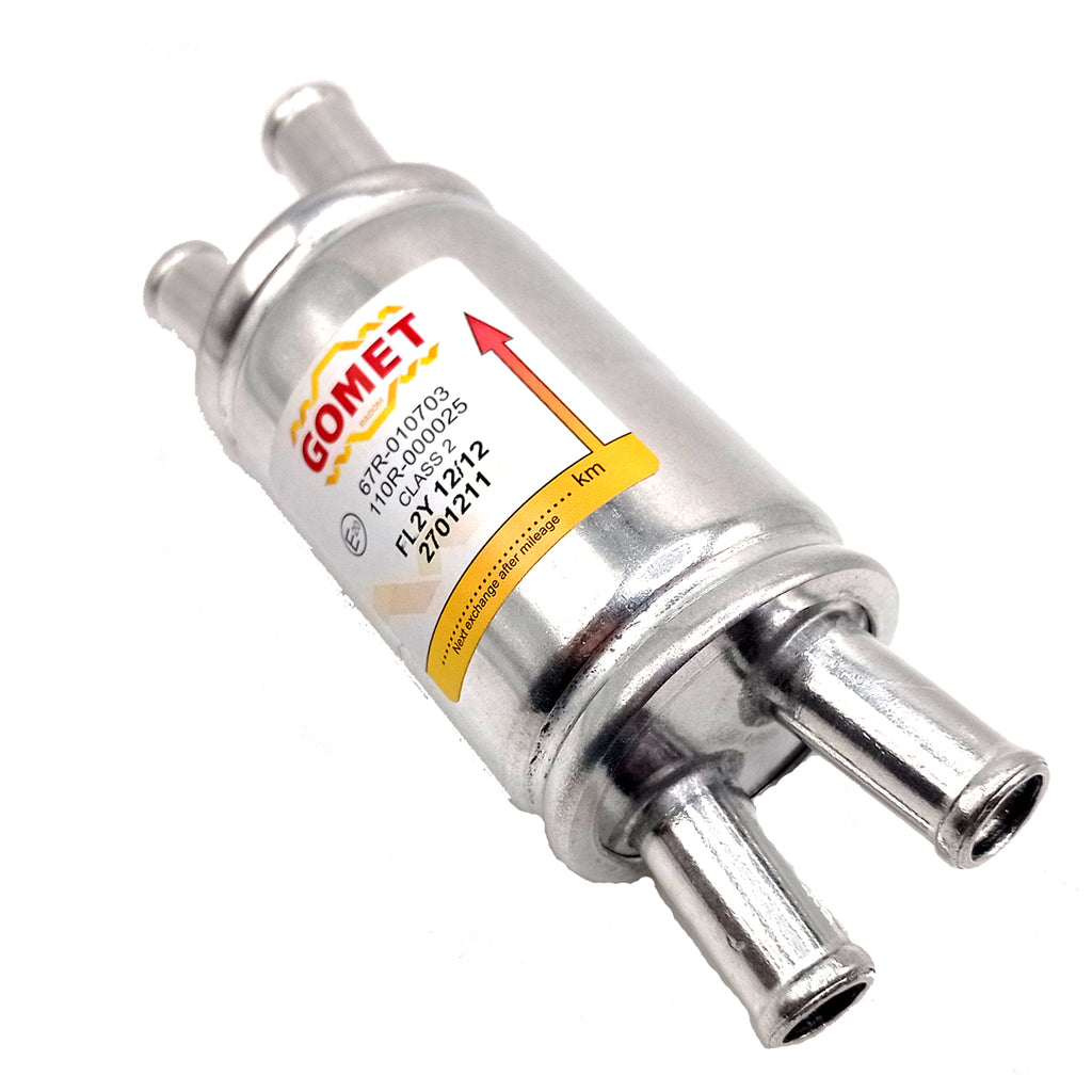 LPG CNG GPL Gas Filter 2 x 12 / 2 x 12 KME STAG Zenit BRC GOMET FL2Y ...