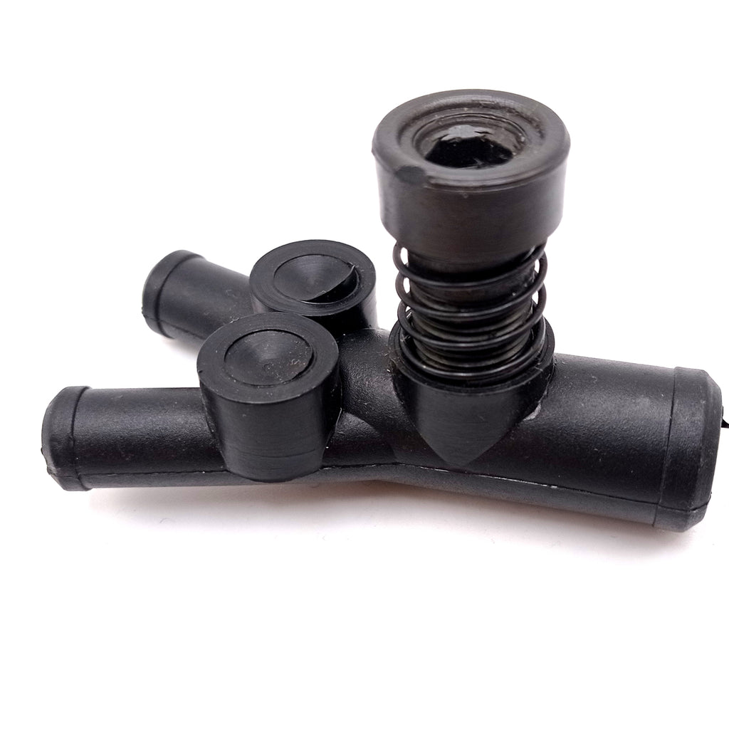 19 x 12 x 12 mm Manual Gas Valve Flow control on hose plastic for lpg ...
