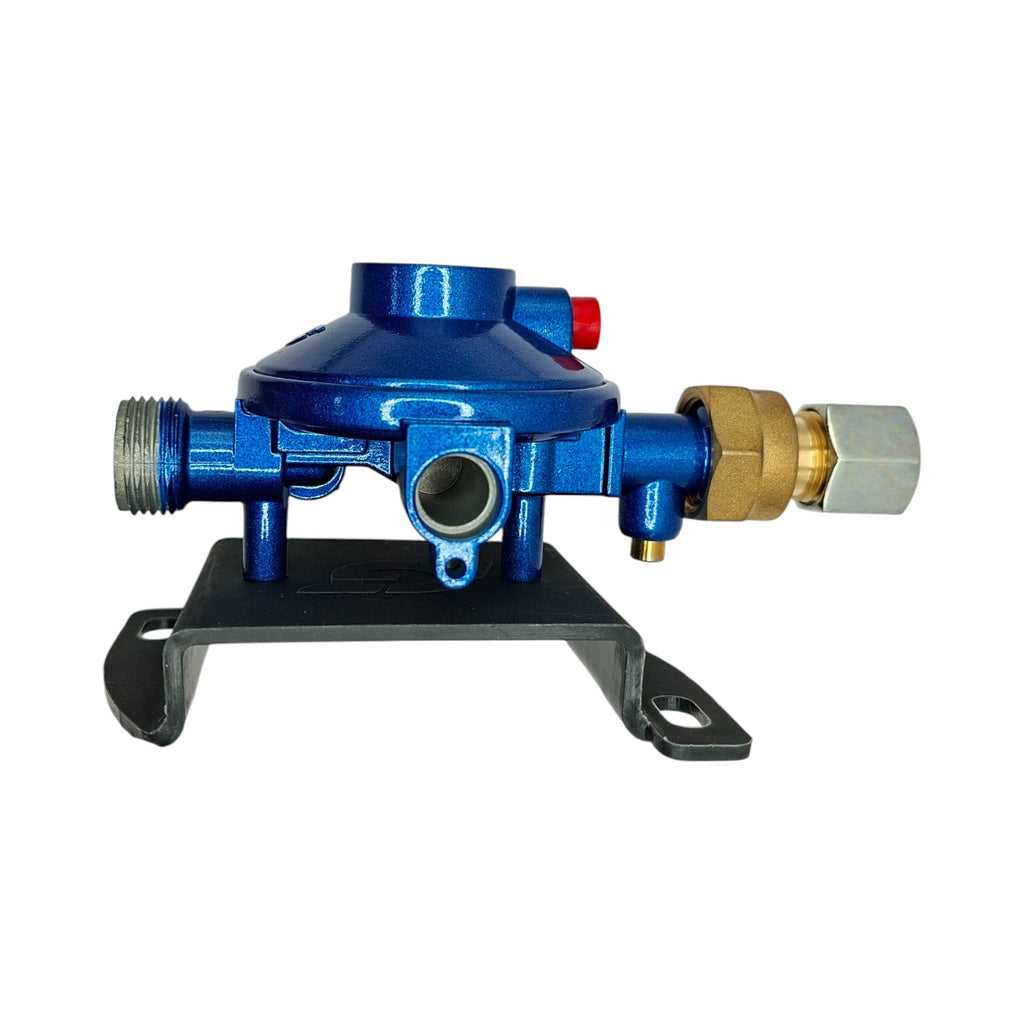 Wall Bulkhead Mounted Gas RV Regulator 30mbar for Caravans Motorhomes ...