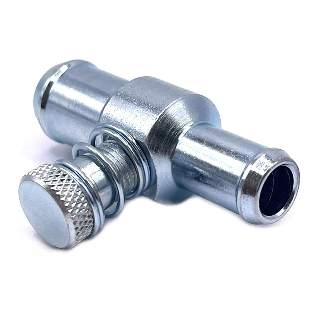 16 x 12 mm Manual Gas Valve Flow control on hose Steel for lpg convers ...