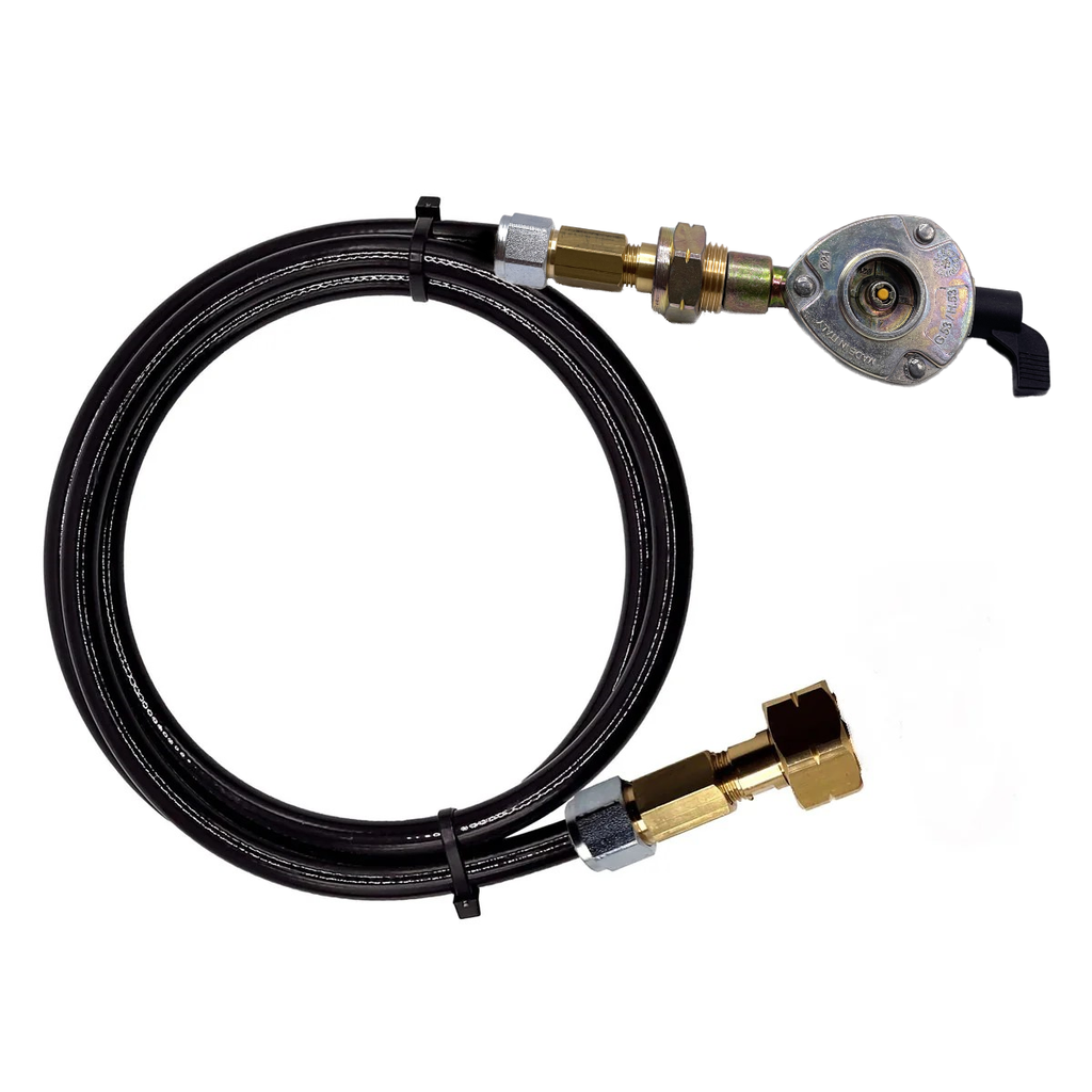LPG 21mm Clip On Adapter Gas Cylinder Filler Set with shell Gas Bottle ...