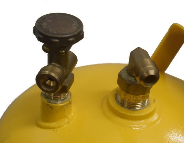 LPG GPL JIC UK Bayonet Adapter to Refill Gaslow GasIt Bottle 3/4"unf t ...