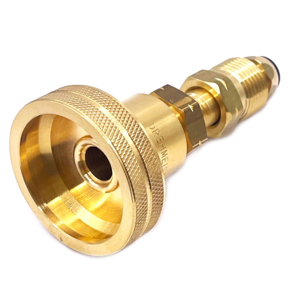 refill Australian & USA gas bottles with Dish Gas Bottle Filler Adapte ...