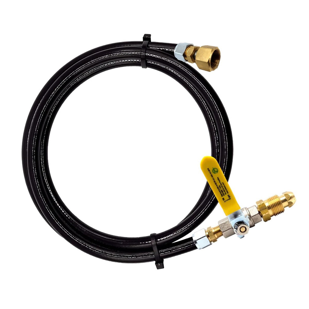 LPG Gas Bottle Filling Adaptor Set with 3/4"(JIC) swivel and UK Pol Sw ...