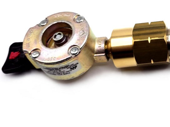 Refill adapters set for 21mm Clip On type Gas bottle Cylinder + UK pro ...