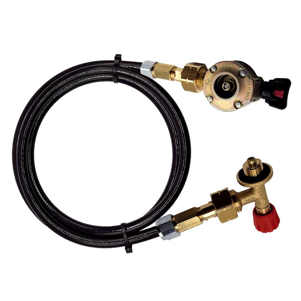 Campingaz 901 904 & 907 Gas Bottle Filler Adaptor and 21mm Clip On Ada ...