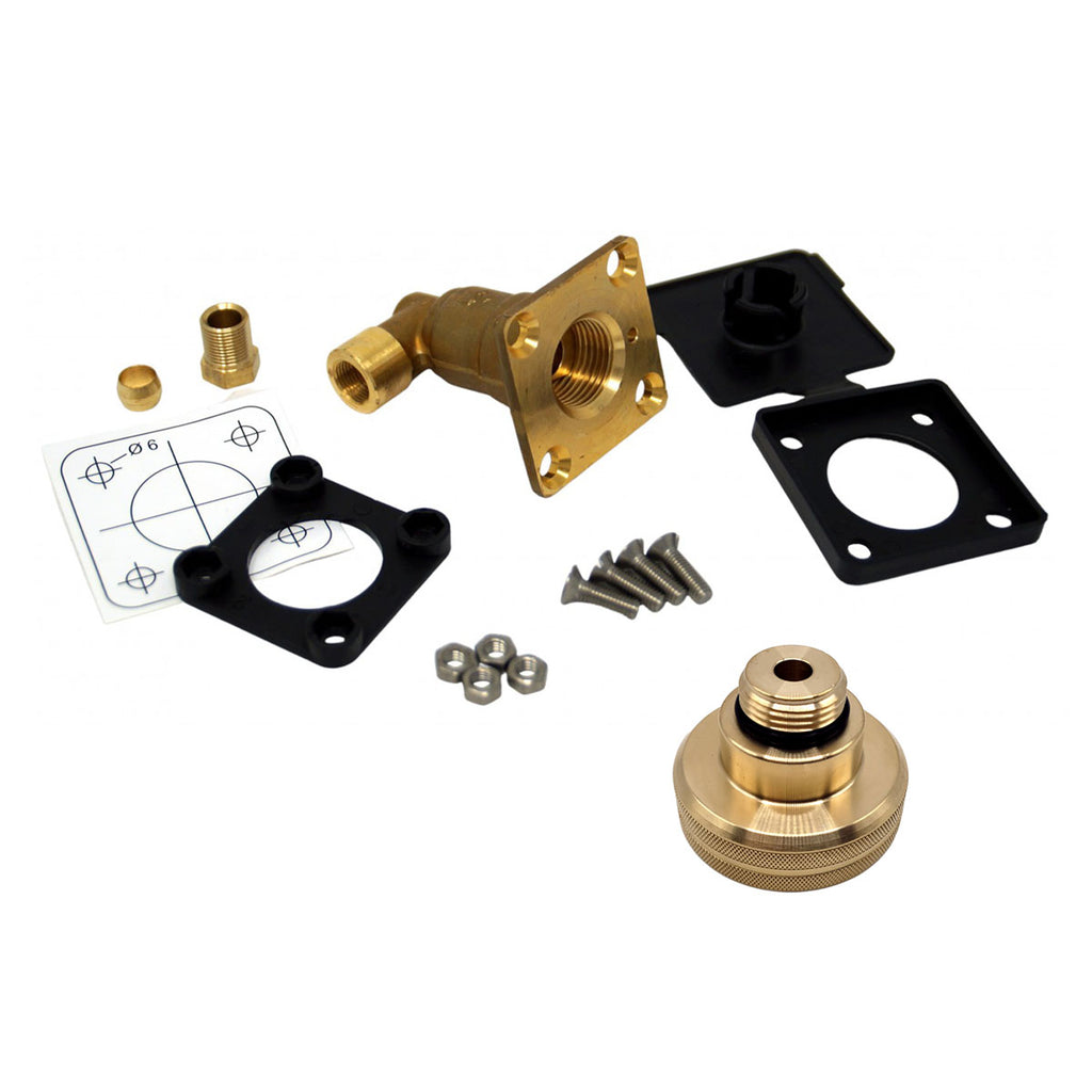 LPG GPL Non Return Valve Filling Point with LPG Adapter of your choice ...